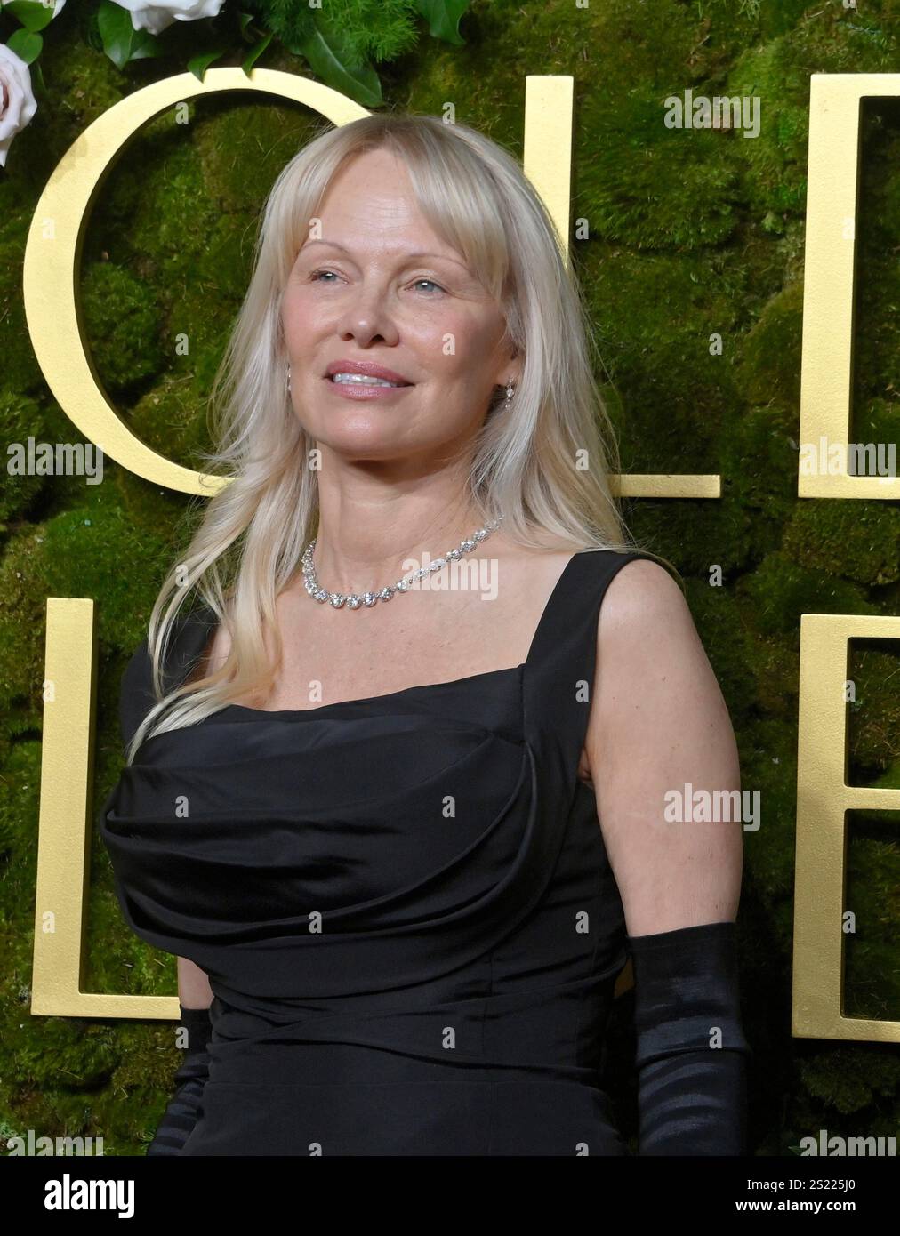 Los Angeles, United States. 05th Jan, 2025. Pamela Anderson arrives for ...