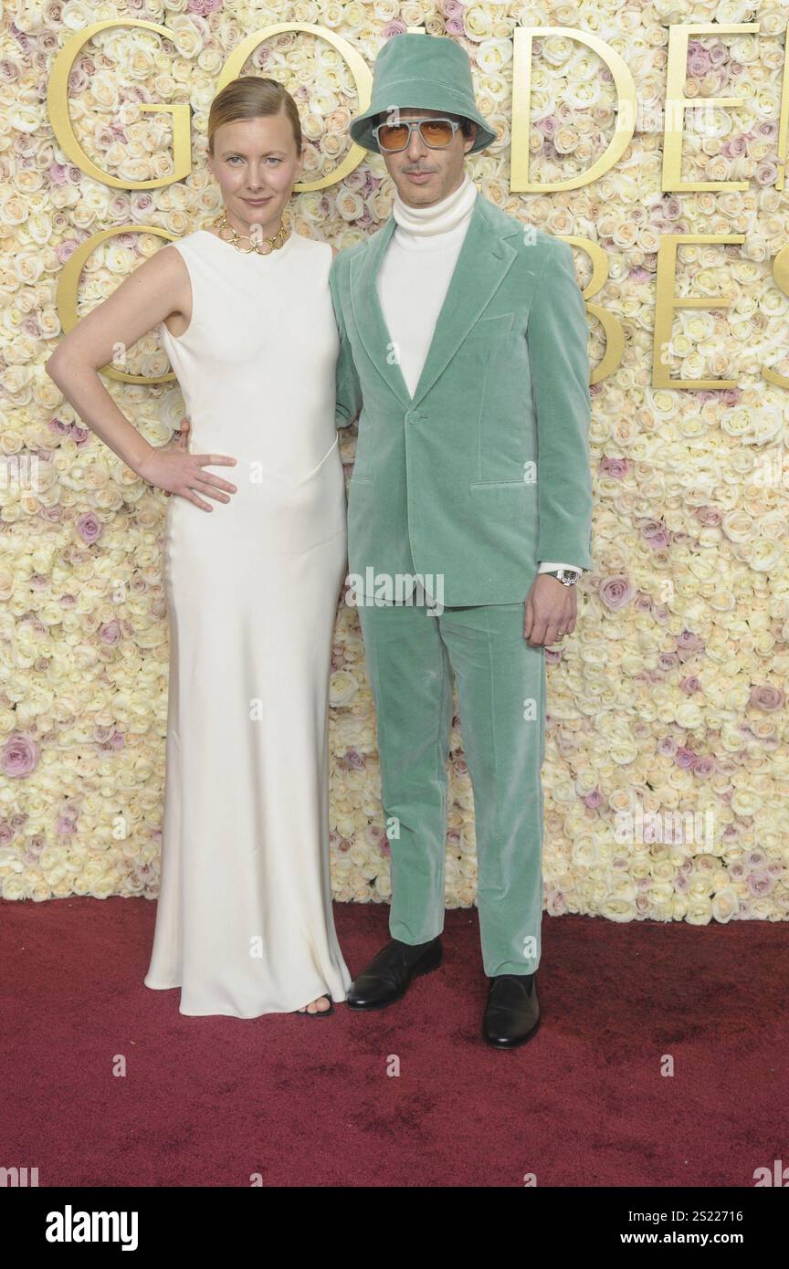 Ca. 05th Jan, 2025. Emma Wall, Jeremy Strong at arrivals for 82nd ...