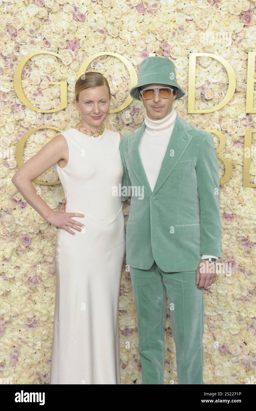 Ca. 05th Jan, 2025. Emma Wall, Jeremy Strong at arrivals for 82nd ...