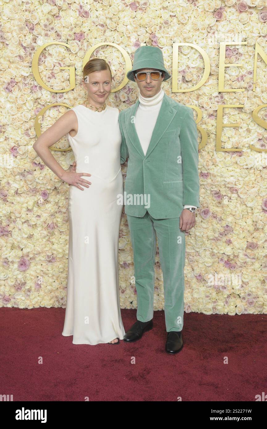 Ca. 05th Jan, 2025. Emma Wall, Jeremy Strong at arrivals for 82nd ...