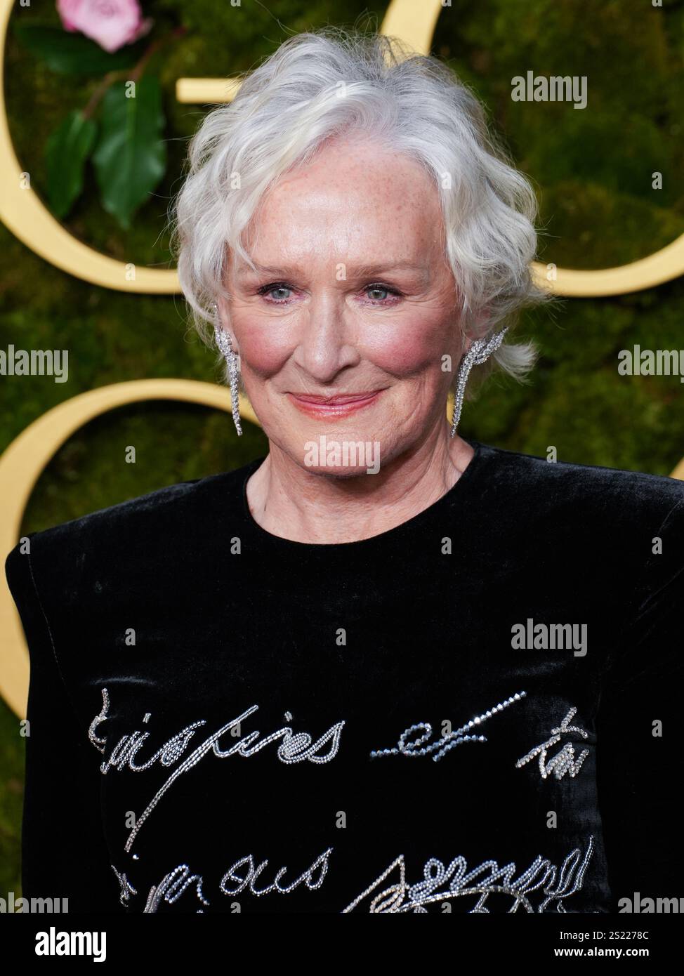 Los Angeles, USA. 05th Jan, 2025. Glenn Close walking on the red carpet ...