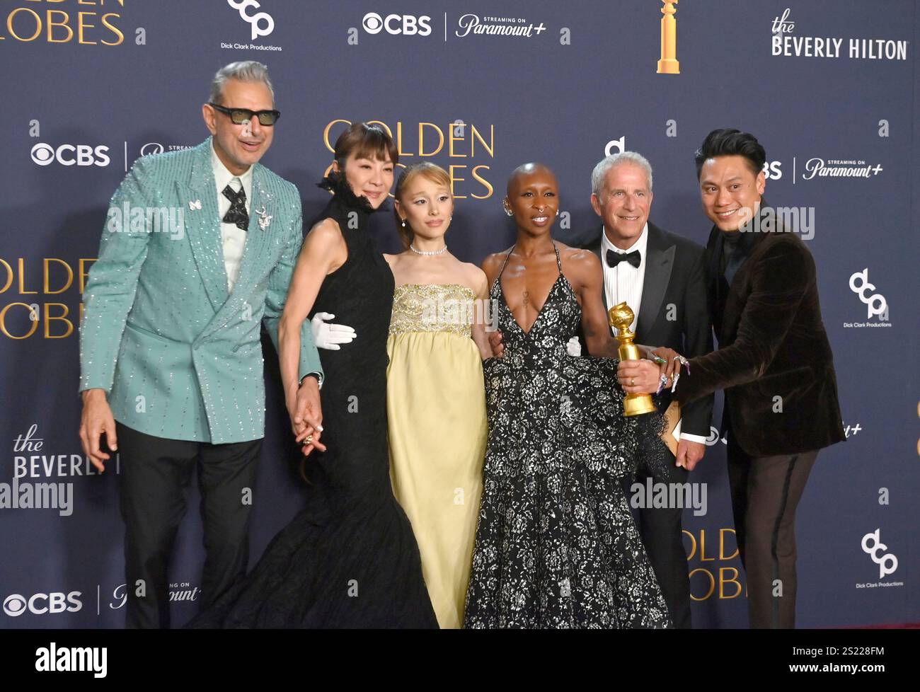 Los Angeles, United States. 05th Jan, 2025. (L-R) Jeff Goldblum ...