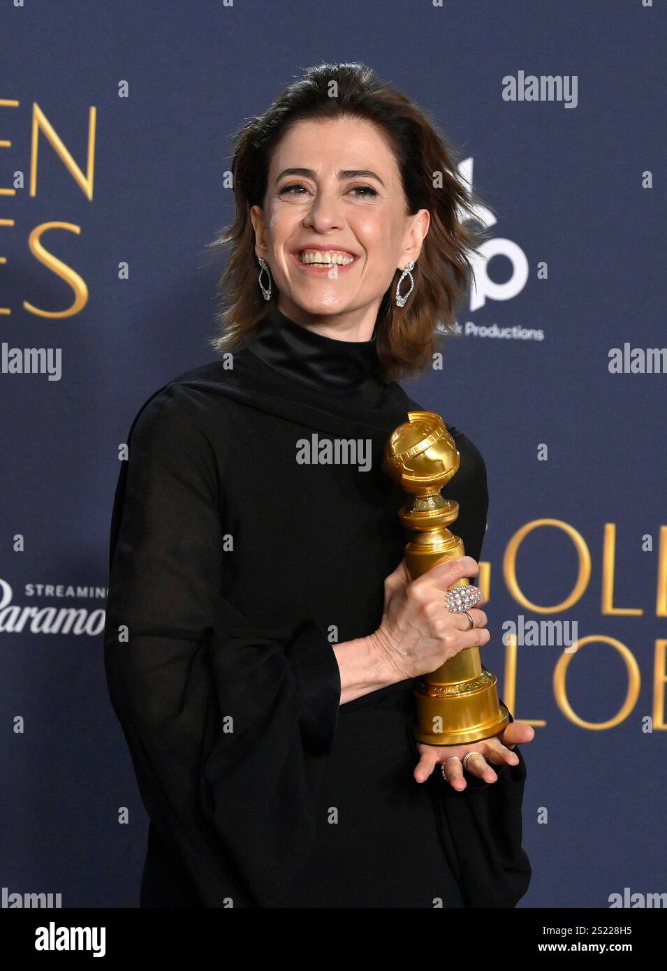 Los Angeles, United States. 05th Jan, 2025. Fernanda Torres, winner of ...