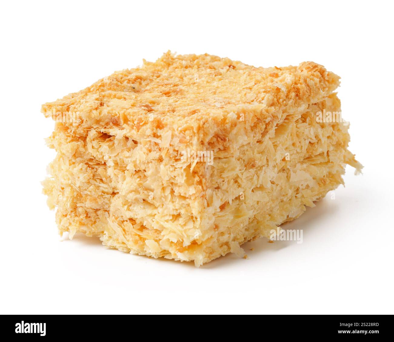 Creamy coconut coconut cake with layers of fluffy texture and sweet ...