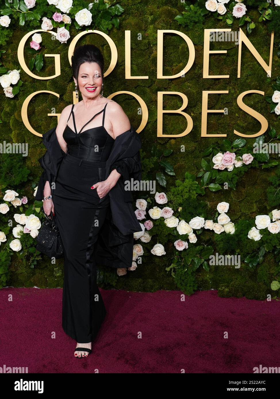 Los Angeles, USA. 05th Jan, 2025. Fran Drescher walking on the red ...
