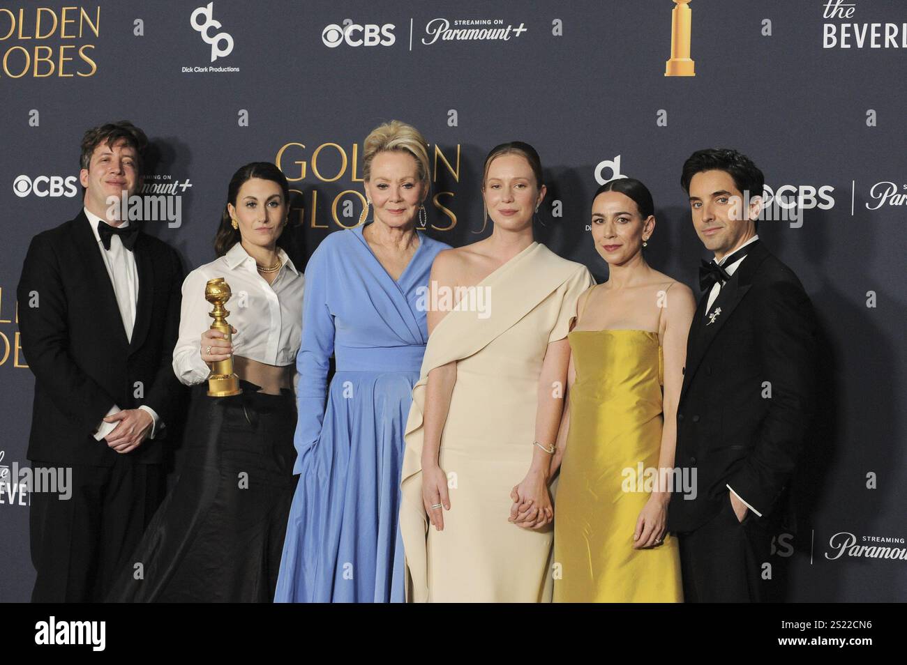 Ca. 05th Jan, 2025. Lucia Aniello, Paul W. Downs, Hannah Einbinder ...