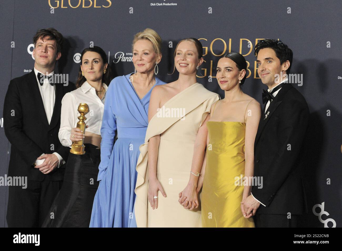 Ca. 05th Jan, 2025. Lucia Aniello, Paul W. Downs, Hannah Einbinder ...