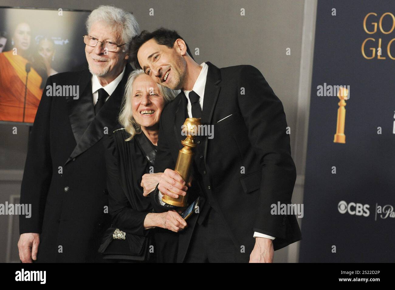 Ca. 05th Jan, 2025. Adrien Brody, Elliot Brody, Sylvia Plachy in the ...