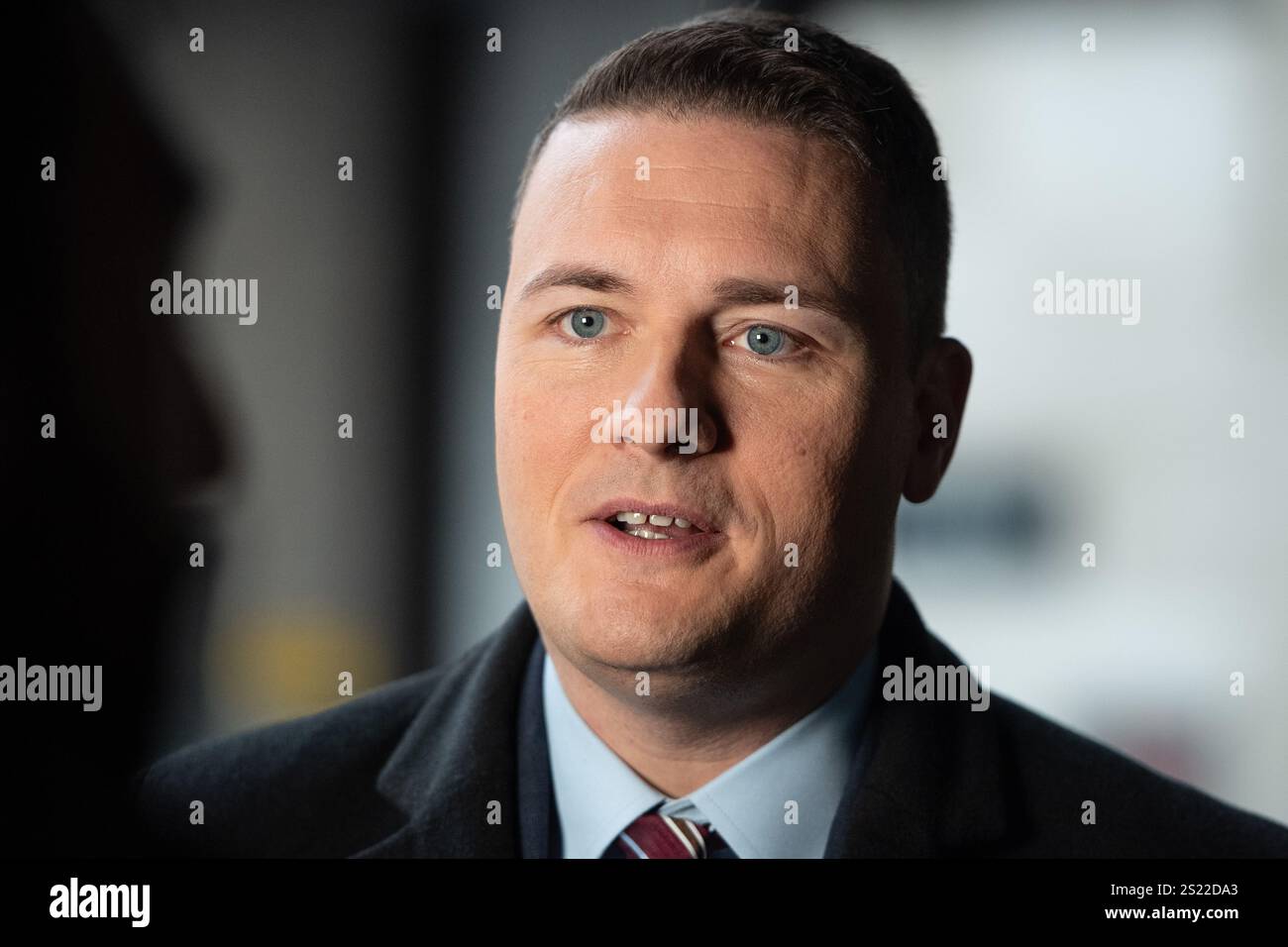 London, UK. 05 January 2025. Health Secretary Wes Streeting seen ...
