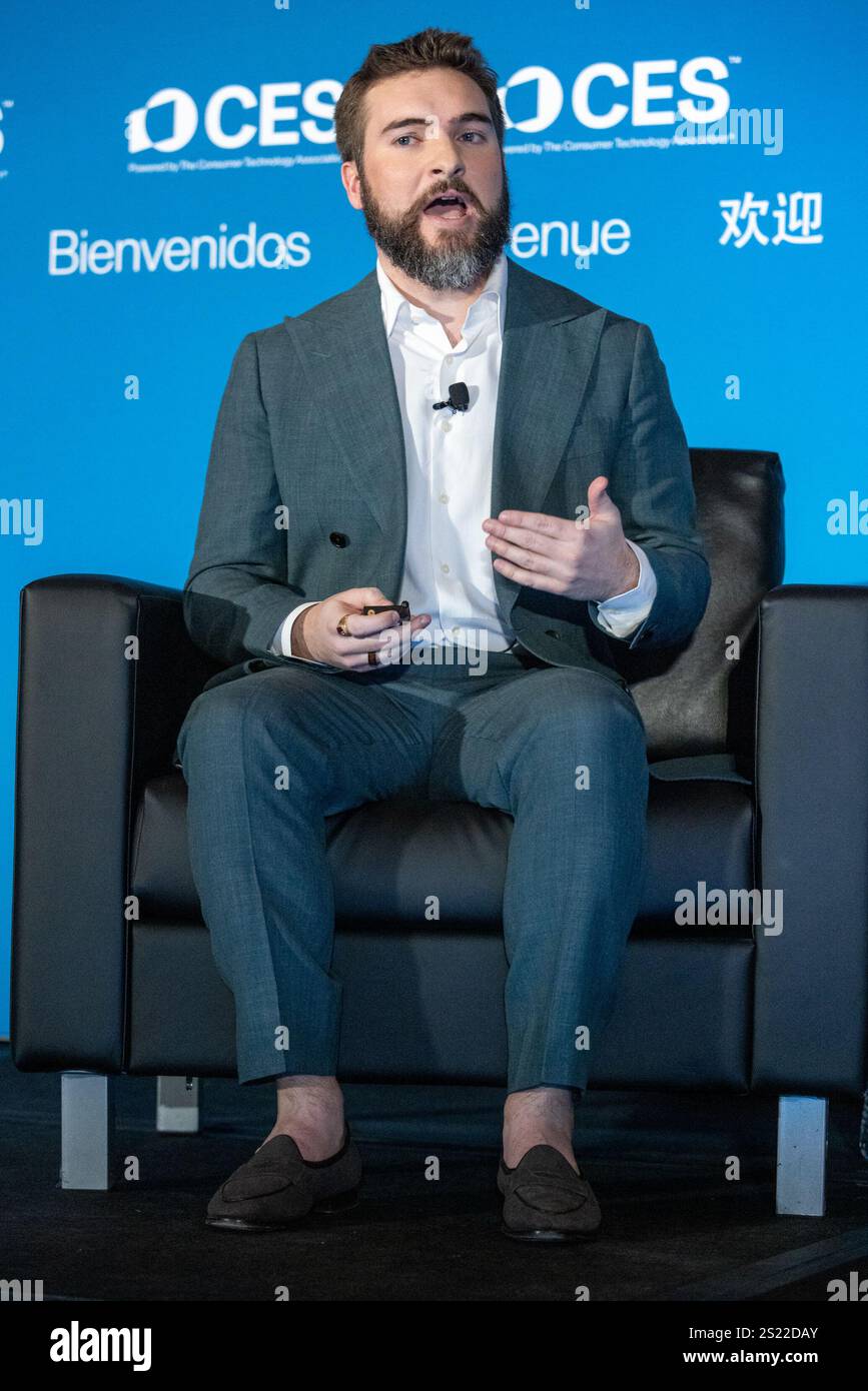 Las Vegas, USA. 05th Jan, 2025. Brian Comiskey previews CES 2025 Tech ...