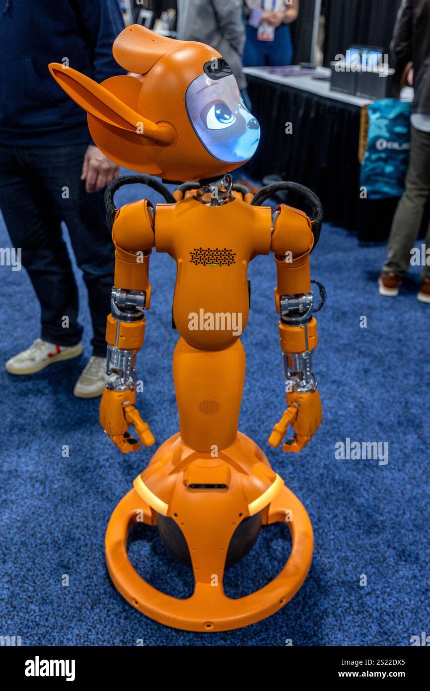 Las Vegas, USA. 05th Jan, 2025. A robot by Enchanted Tools, presented ...