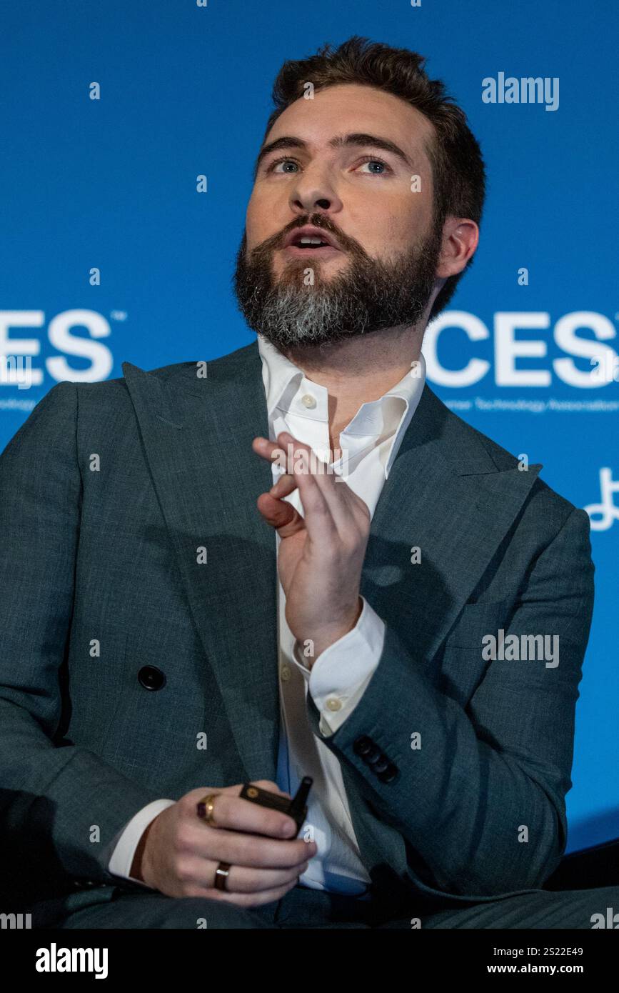 Las Vegas, USA. 05th Jan, 2025. Brian Comiskey previews CES 2025 Tech ...