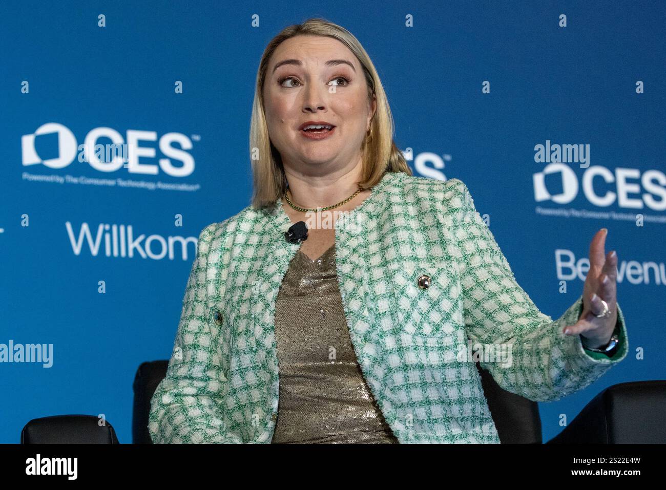 Las Vegas, USA. 05th Jan, 2025. Melissa Harrison previews CES 2025 Tech Trends to Watch at the ...