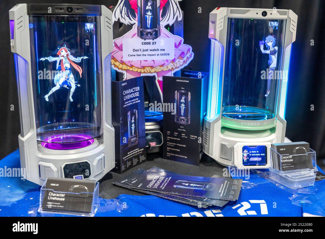 Las Vegas, USA. 05th Jan, 2025. Character Livehouse, by Code 27 ...