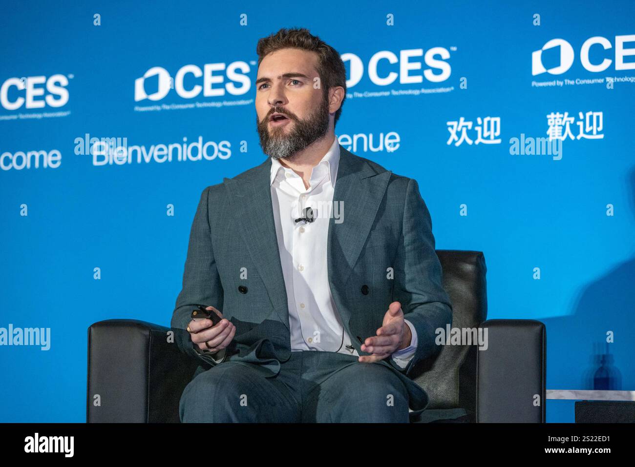 Las Vegas, USA. 05th Jan, 2025. Brian Comiskey previews CES 2025 Tech ...