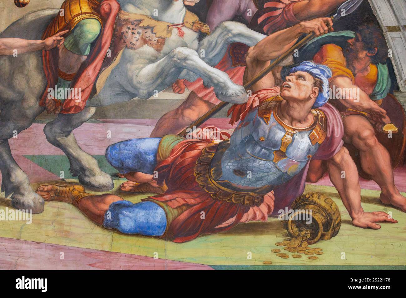 The Expulsion of Heliodorus from the Temple (detail), Heliodorus ...