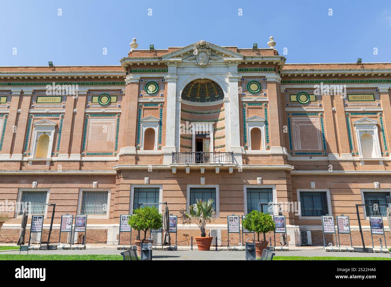 Vatican Art Gallery (detail) with Pietro Perugino & Melozzo da Forlì ...