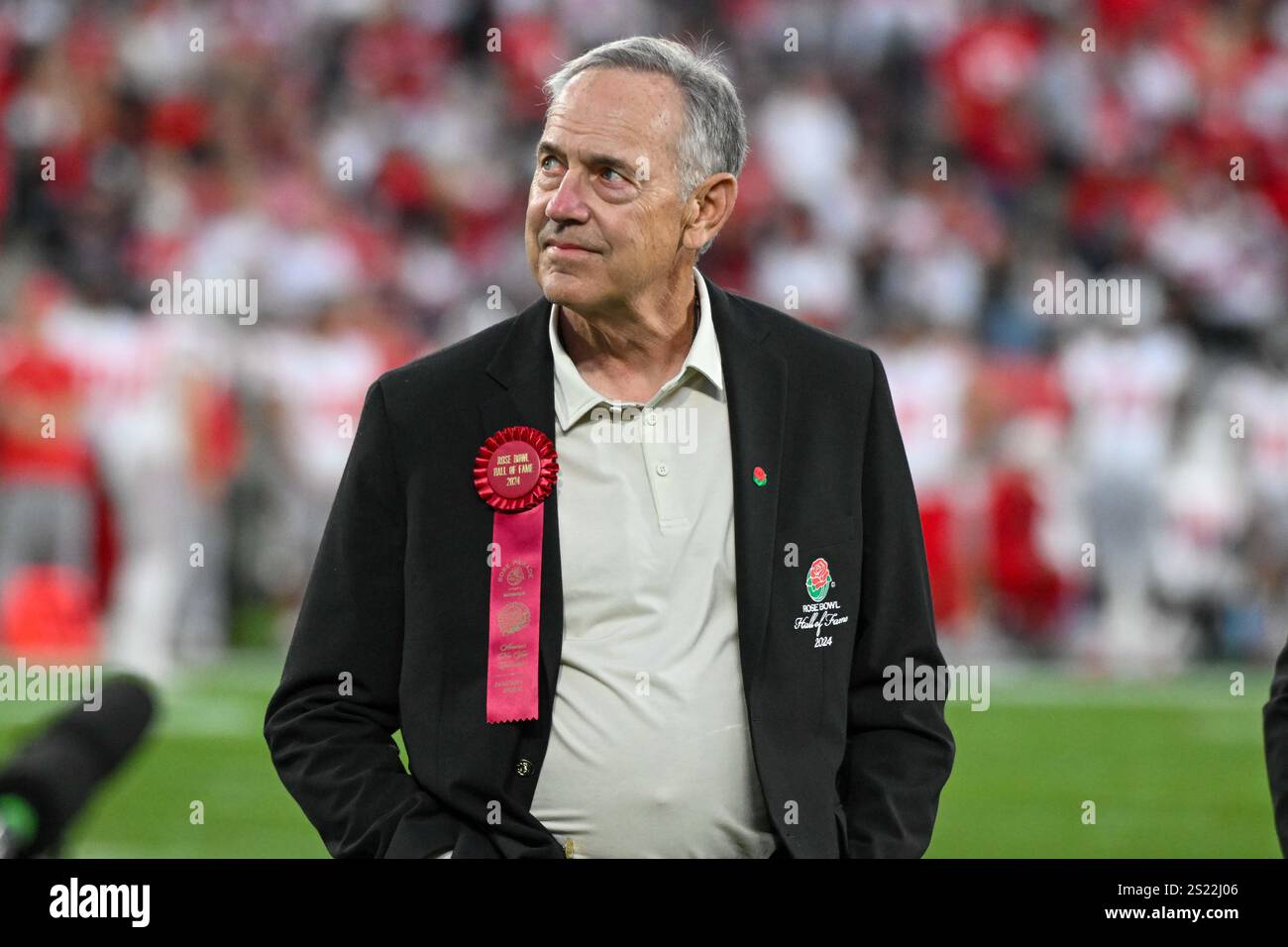 Mark Dantonio during the Rose Bowl game, Wednesday, Jan 1, 2025, in ...
