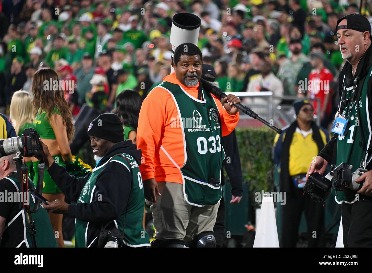 Full Image 360 photographer Jevone Moore a.k.a. Orange Man during the ...
