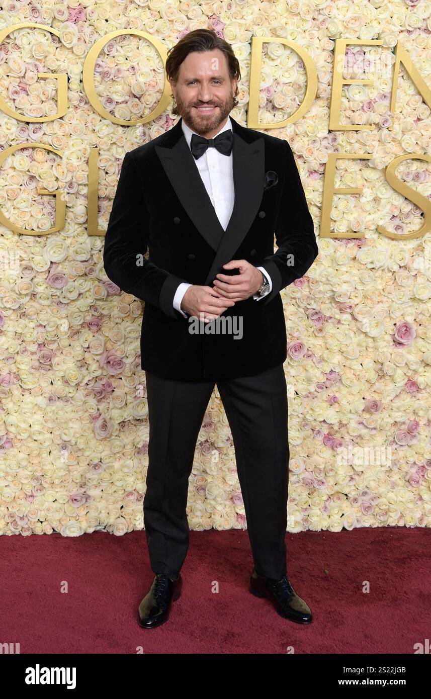 Edgar Ramirez arriving to the 82nd Annual Golden Globe Awards at the ...