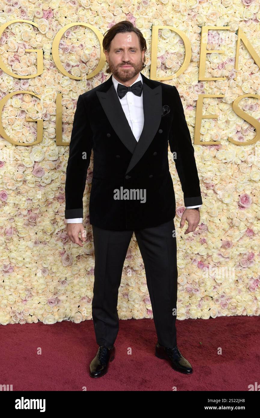 Beverly Hills, USA. 05th Jan, 2025. Edgar Ramirez arriving to the 82nd ...