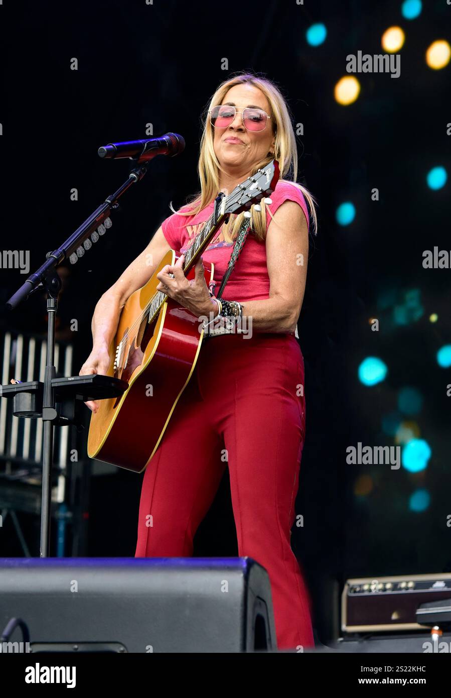 Cheryl Crow on stage at BottleRock Music Festival 2023 Stock Photo - Alamy