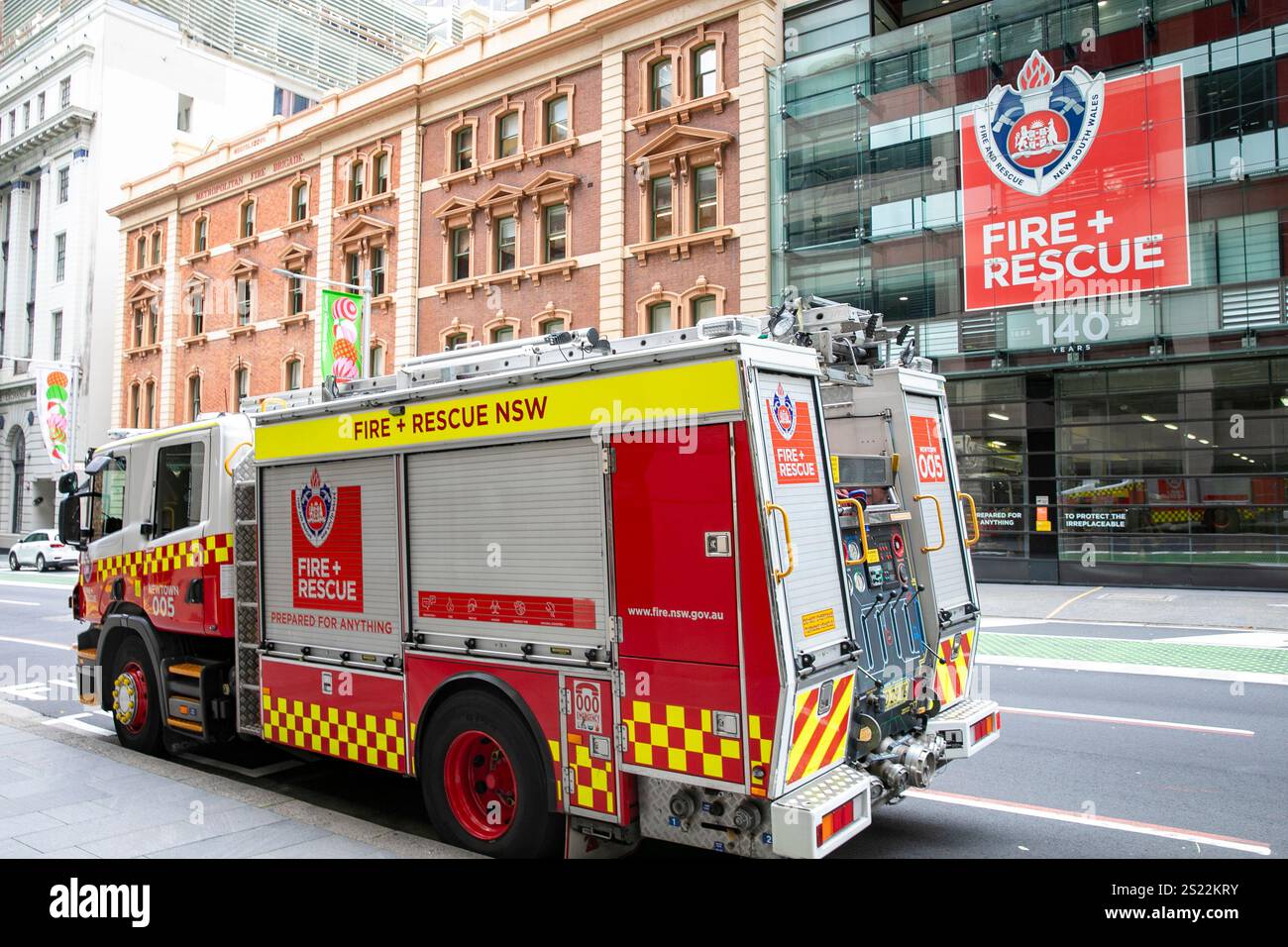 Sydney city centre fire station hi-res stock photography and images - Alamy