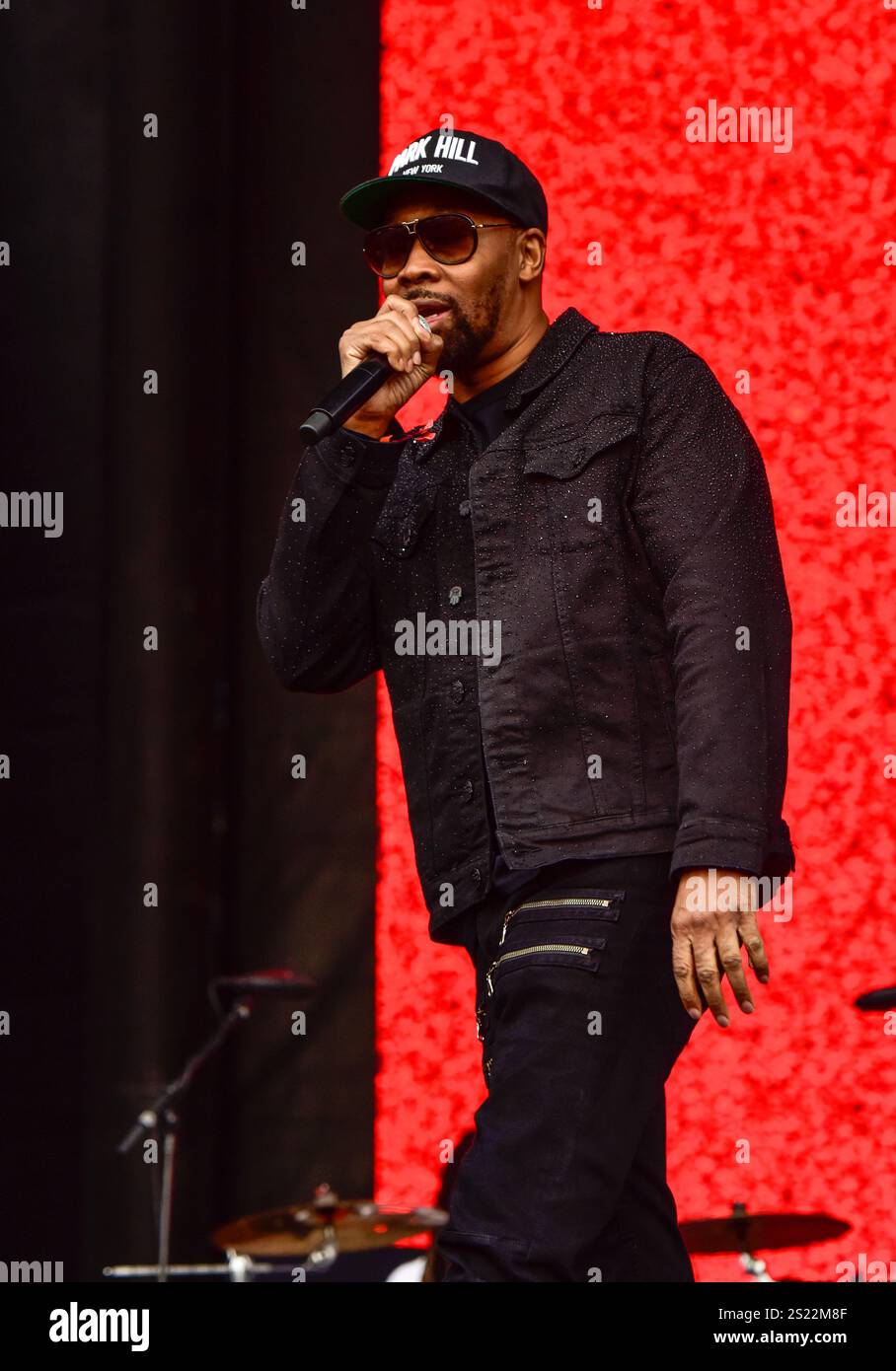 Wu-Tan Clan at BottleRock Music Festival in Napa, California Stock ...