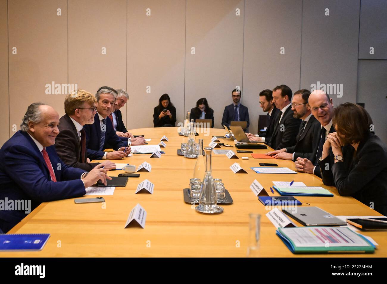 French Minister for the Economy, Finances, Industrial and Digital ...