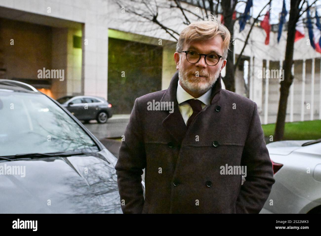 Paris, France. 06th Jan, 2025. President of the MoDem group at the ...