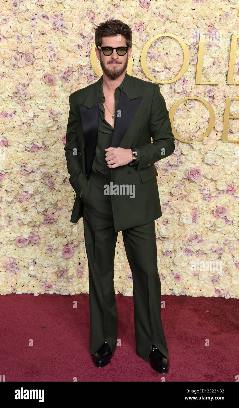 Beverly Hills, USA. 05th Jan, 2025. Andrew Garfield arriving to the ...