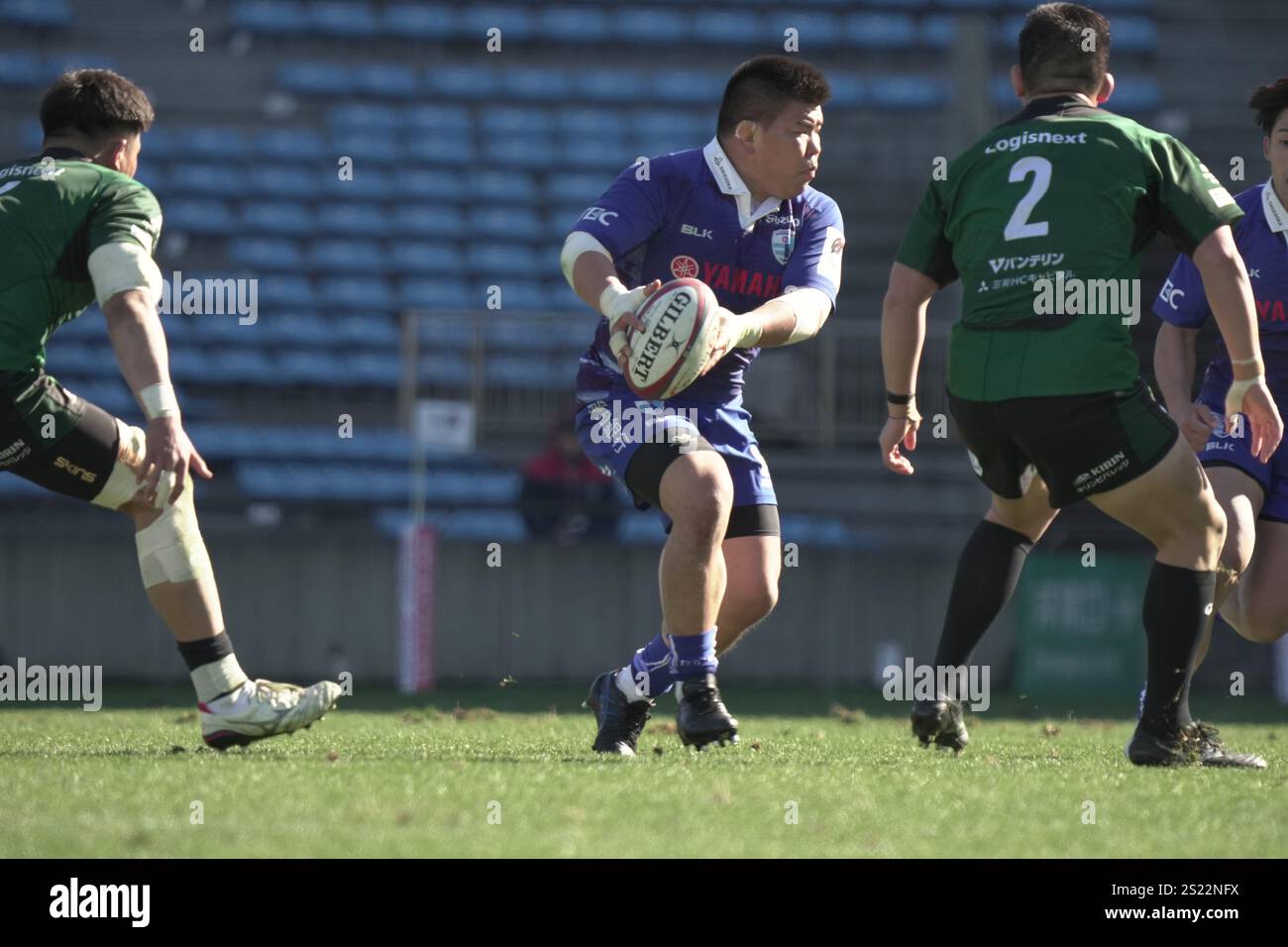 BlueRevs' Heiichiro Ito during the 2024-25 Japan Rugby League One match ...