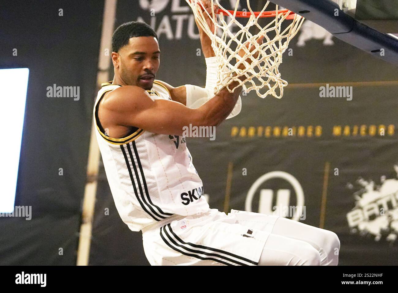 La Rochelle, France. 05th Jan, 2025. Shaquille Harrison of ASVEL Lyon-Villeurbanne during the ...