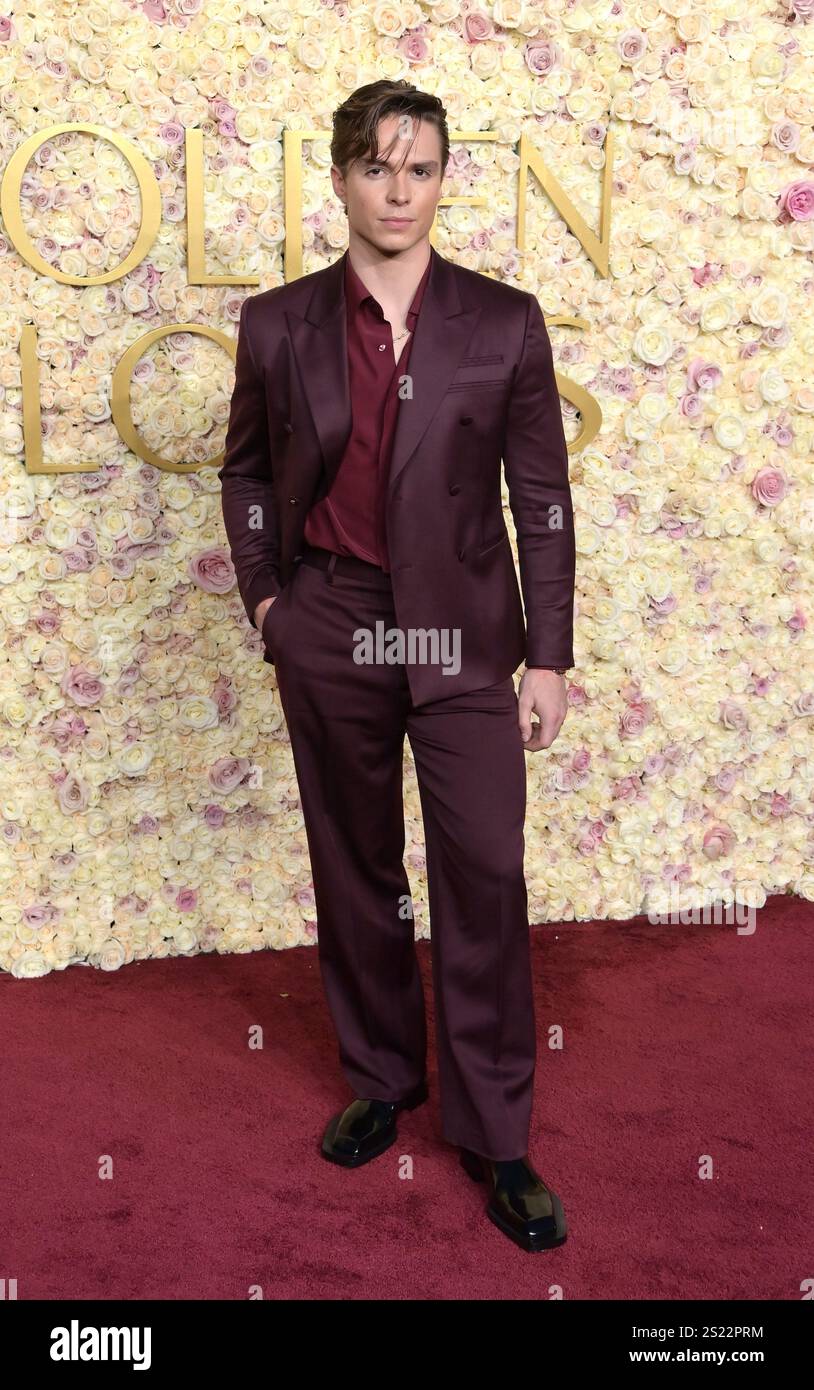 Beverly Hills, USA. 05th Jan, 2025. Nicholas Alexander Chavez arriving ...