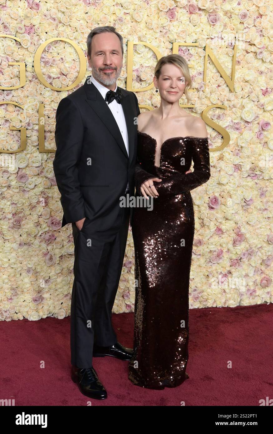 Beverly Hills, USA. 05th Jan, 2025. Denis Villeneuve and Tanya Lapointe ...