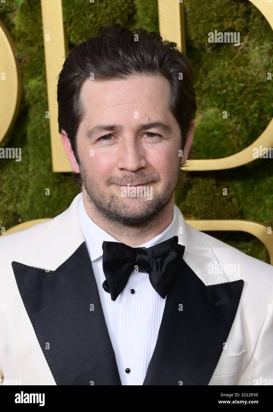 Beverly Hills, USA. 05th Jan, 2025. Michael Angarano arriving to the 82nd Annual Golden Globe ...