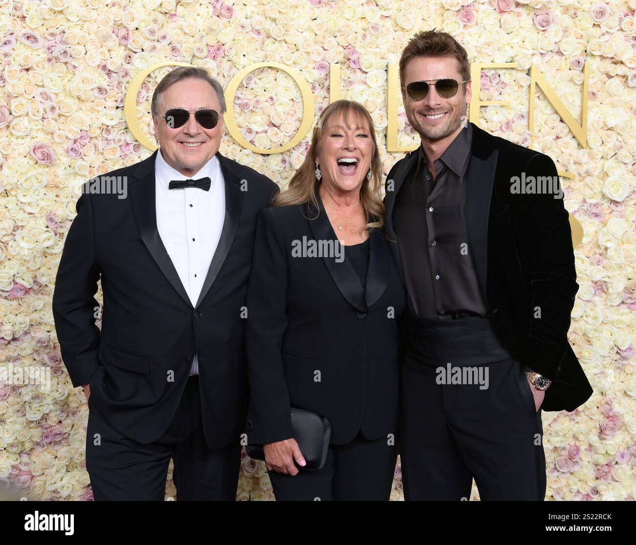 Beverly Hills, USA. 05th Jan, 2025. Glen Powell Sr., Cyndy Powell and ...