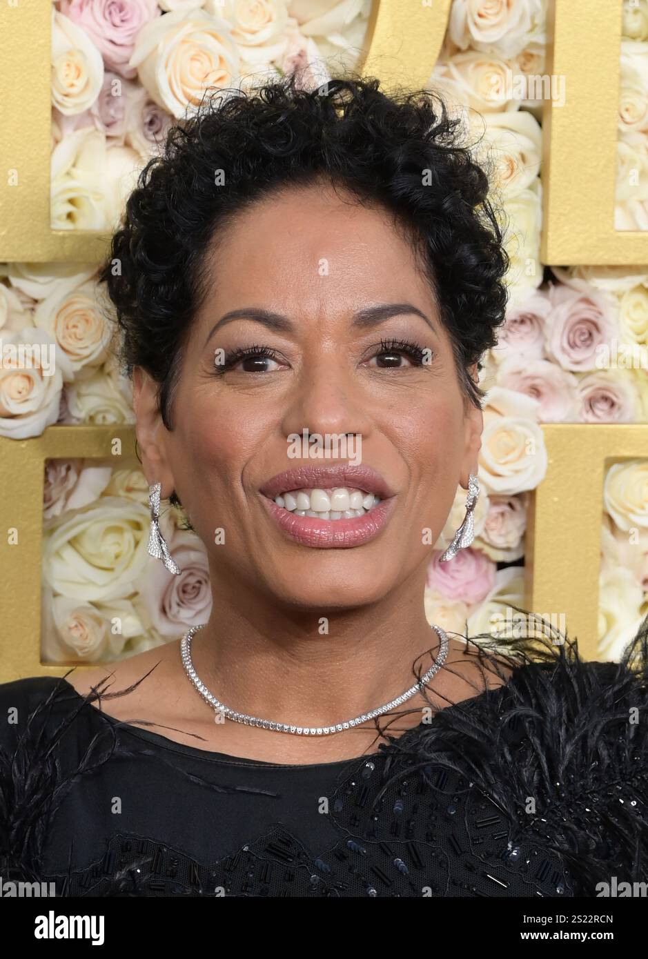 Beverly Hills, USA. 05th Jan, 2025. Liza Colon-Zayas arriving to the ...