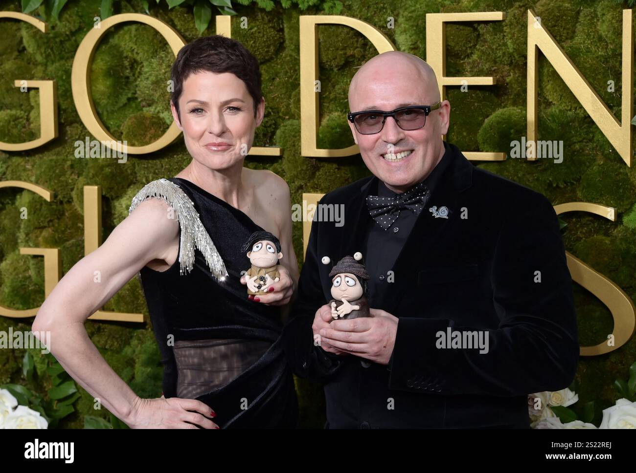 Beverly Hills, USA. 05th Jan, 2025. Adam Elliot arriving to the 82nd ...
