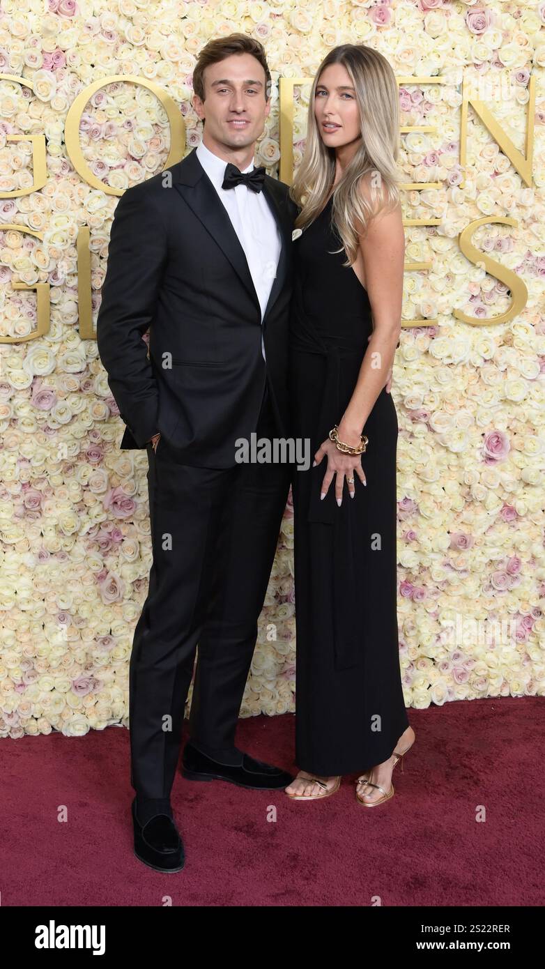 Warner Bailey and Annabel Bailey arriving to the 82nd Annual Golden ...
