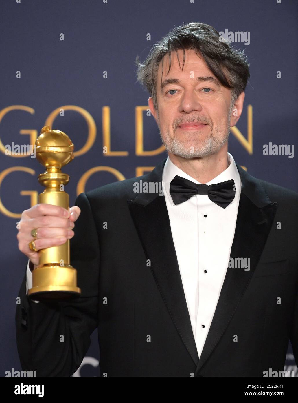 Beverly Hills, USA. 05th Jan, 2025. Peter Straughan in the press room ...
