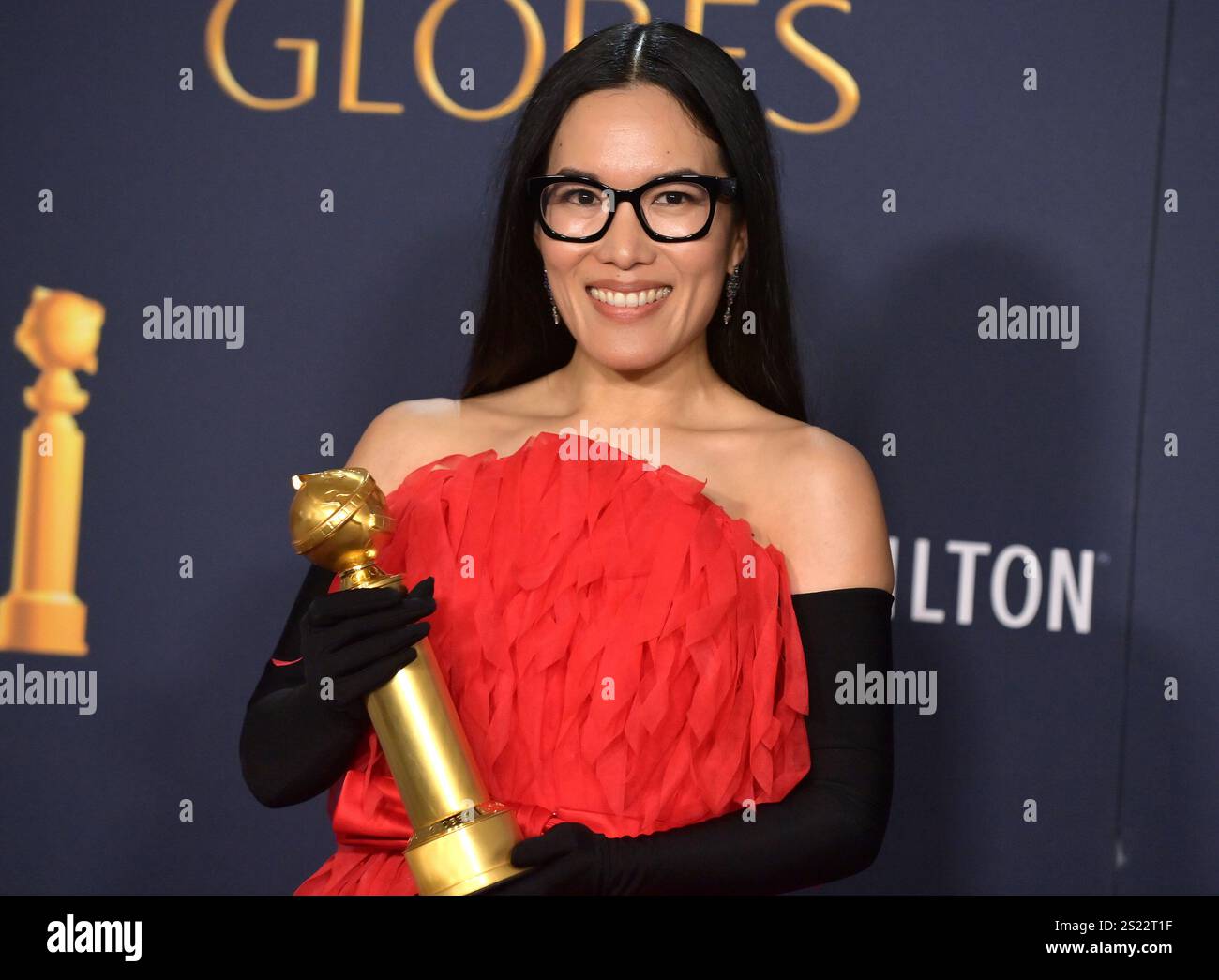 Beverly Hills, USA. 05th Jan, 2025. Ali Wong in the press room at the ...