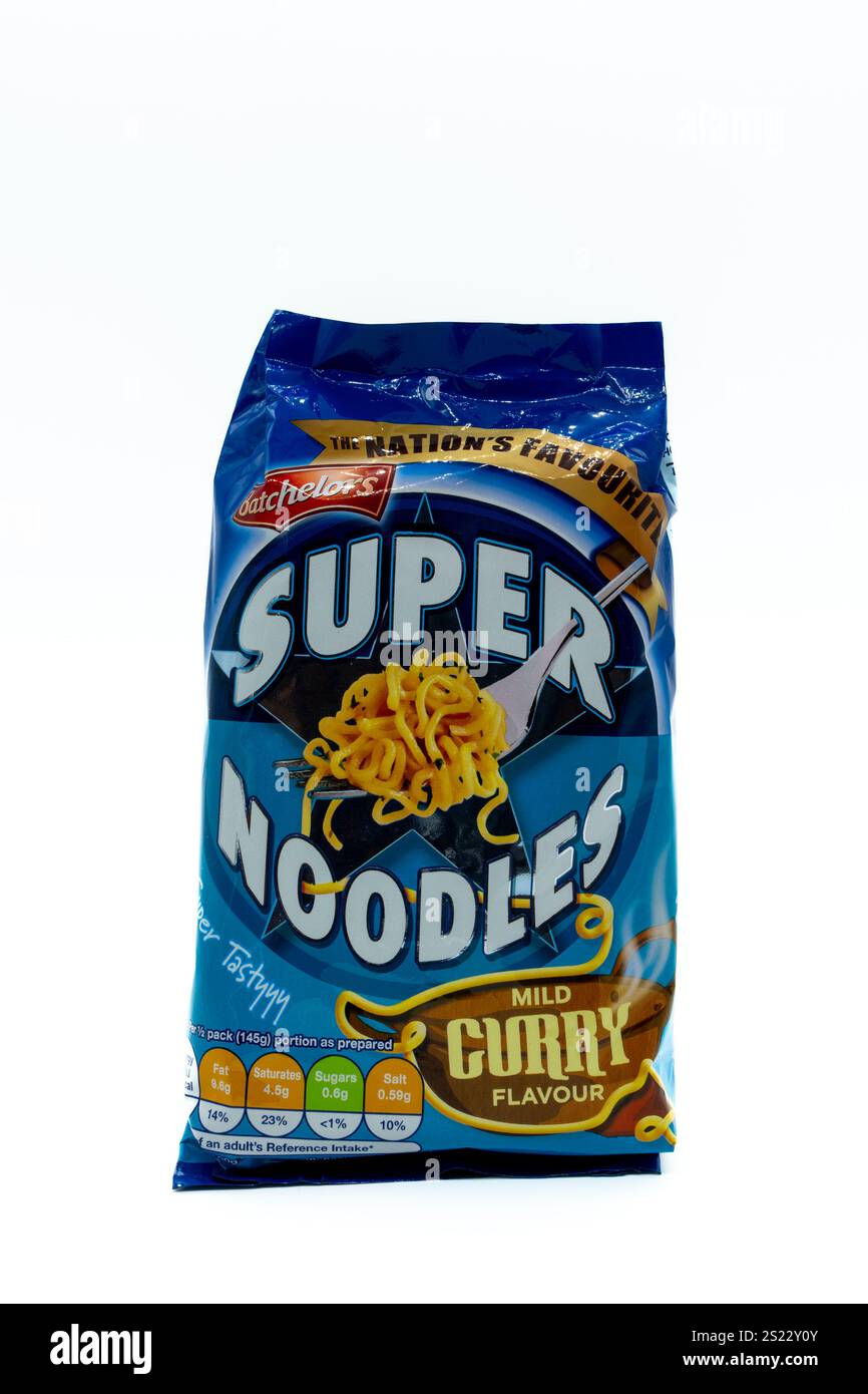 Irvine, Scotland, UK - December 23, 2024: Bachelors branded packet of ...