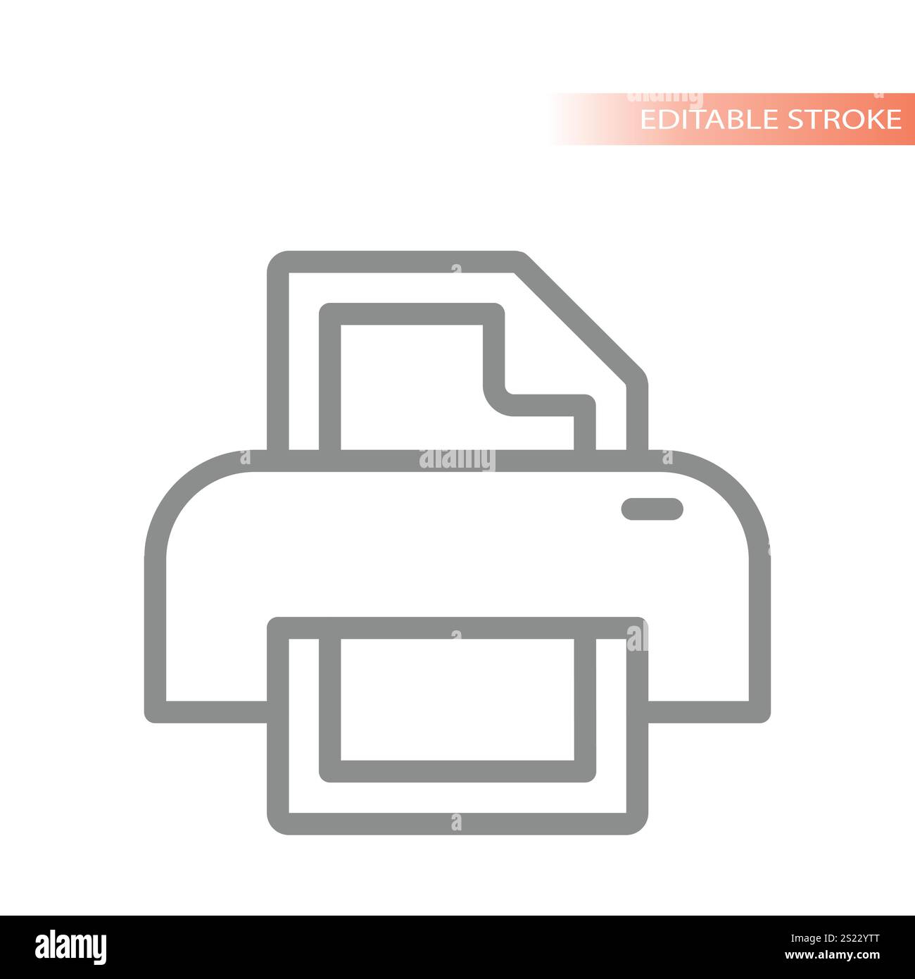 Copy vector icon linear Cut Out Stock Images & Pictures - Alamy