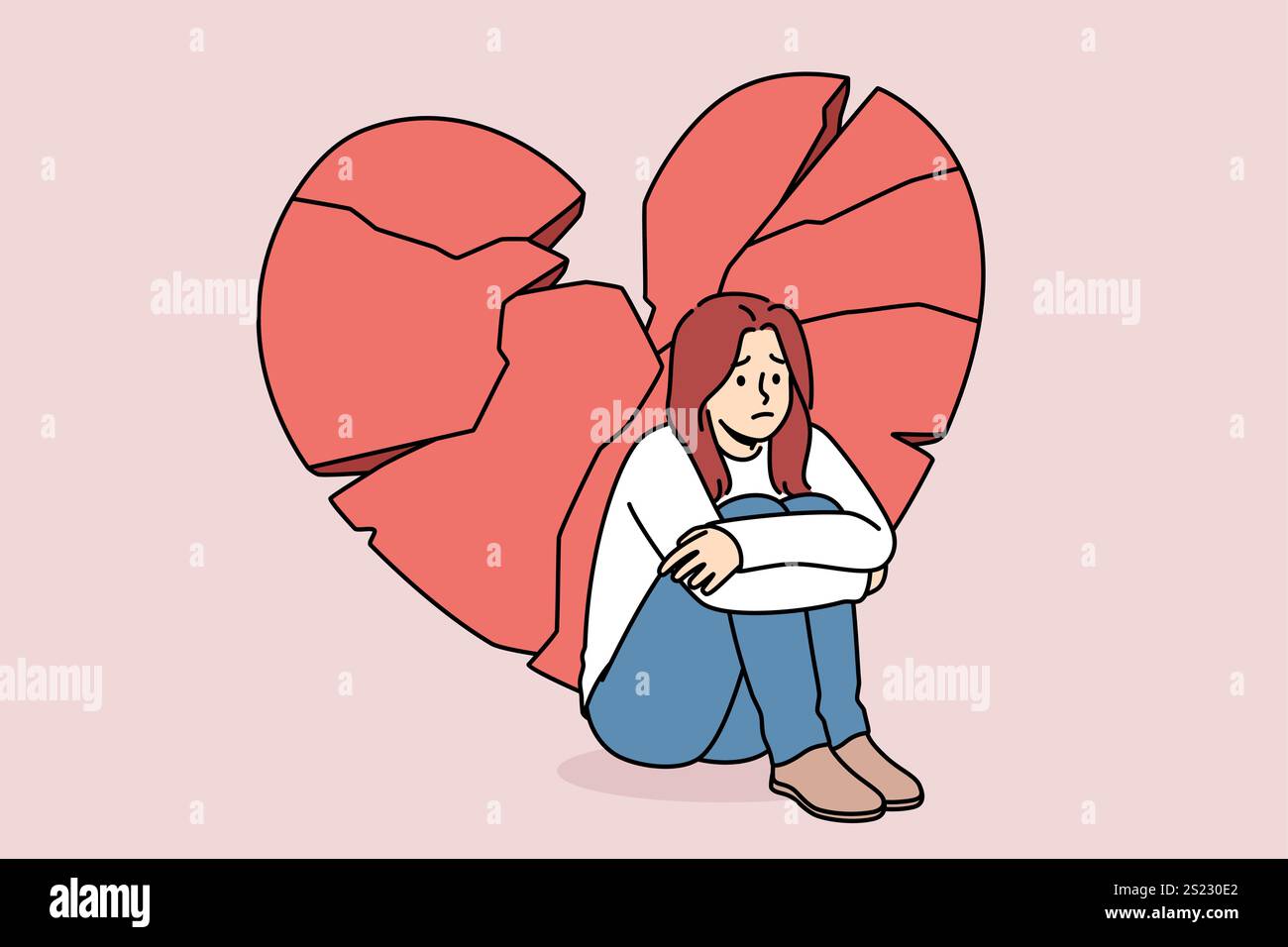 Woman who experiencing stress hi-res stock photography and images - Alamy