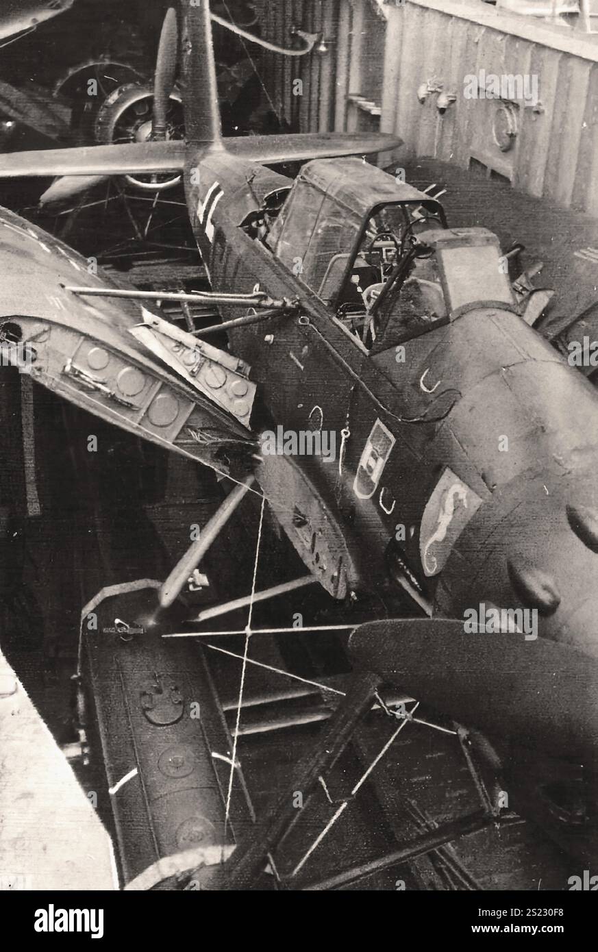 Arado Ar 196 showing its folded wings - Historical document, photographer unknow Stock Photo - Alamy