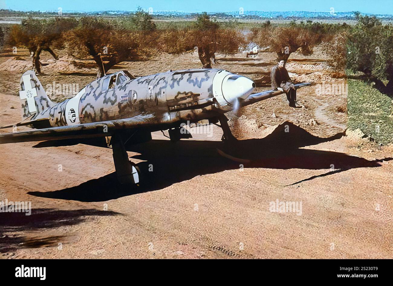 Macchi C.202 «Folgore» - Historical document, photographer unknow Stock ...