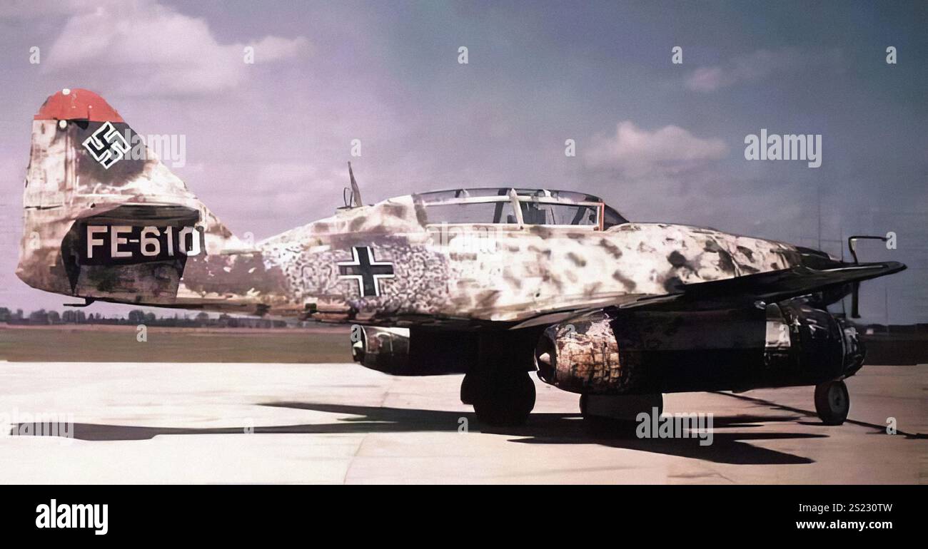 Me-262 B-1 - Historical document, photographer unknow Stock Photo - Alamy