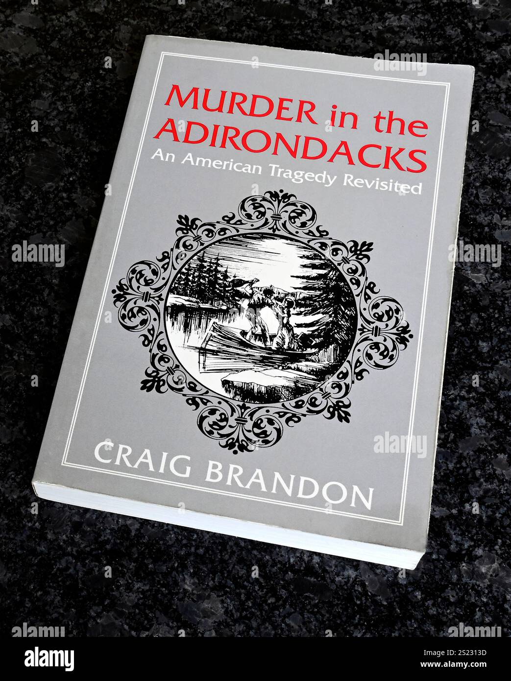 Book cover "Murder in the Adirondacks An American Tragedy Revisited" by Craig Brandon Stock ...
