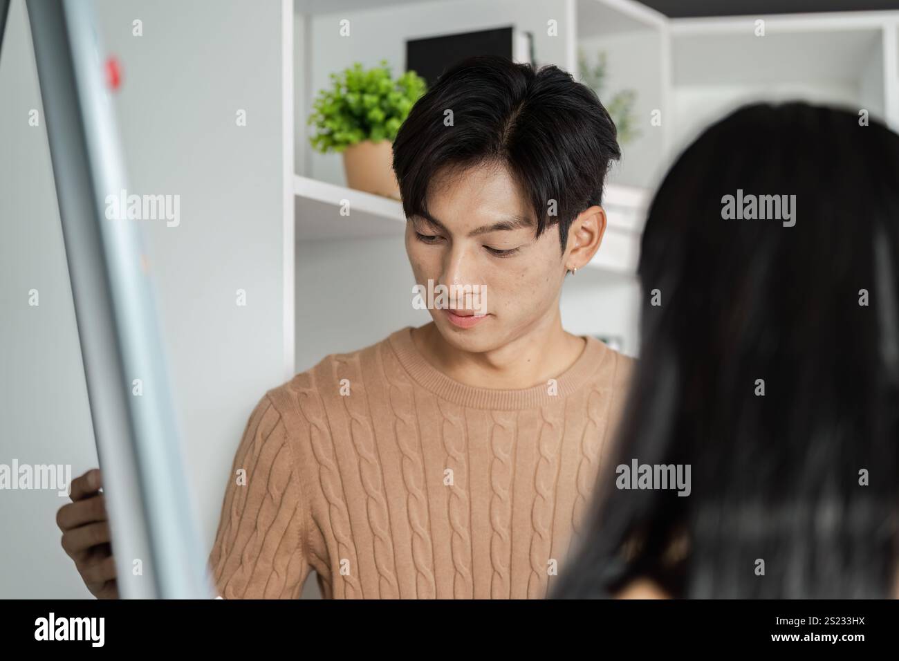 Modern UX UI Design in Business Environment with Digital Interface and ...